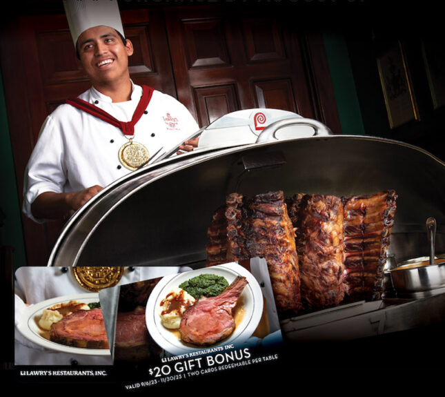 Happenings | Lawry’s The Prime Rib Beverly Hills | Lawry’s Restaurants, Inc Happenings | Lawry’s The Prime Rib Beverly Hills | Lawry’s Restaurants, Inc